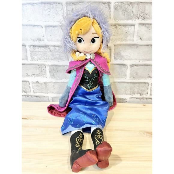Disney | Toys | Disney Store Princess Anna Frozen 2 Doll Plush Stuffed ...